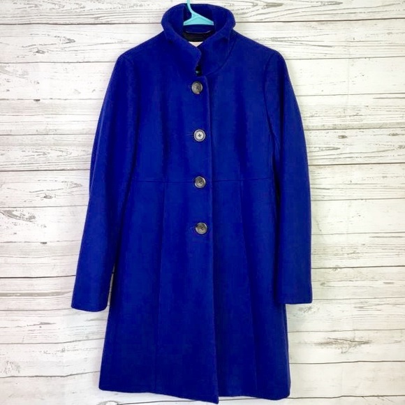 J. Crew Factory | Jackets & Coats | Nwt Royal Blue J Crew Peacoat ...